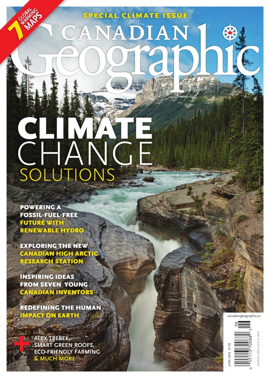 Canadian Geographic Magazine - June 2016 Back Issue