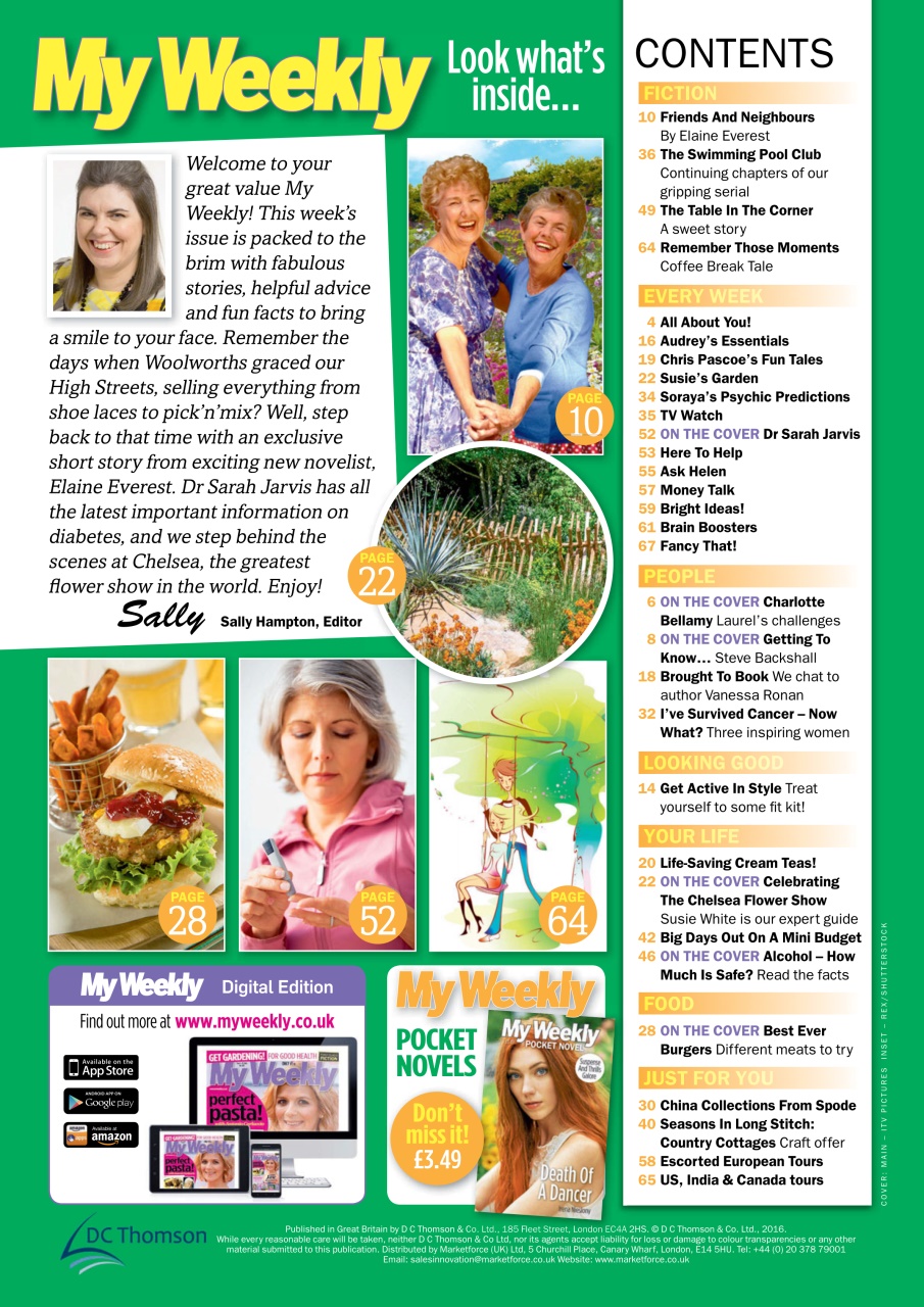 My Weekly Magazine - 21/05/2016 Back Issue