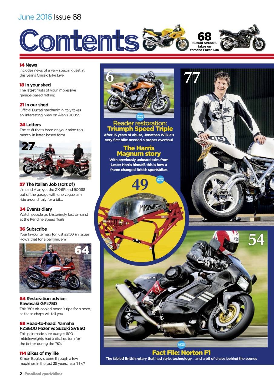 Practical Sportsbikes Magazine - June 2016 Back Issue