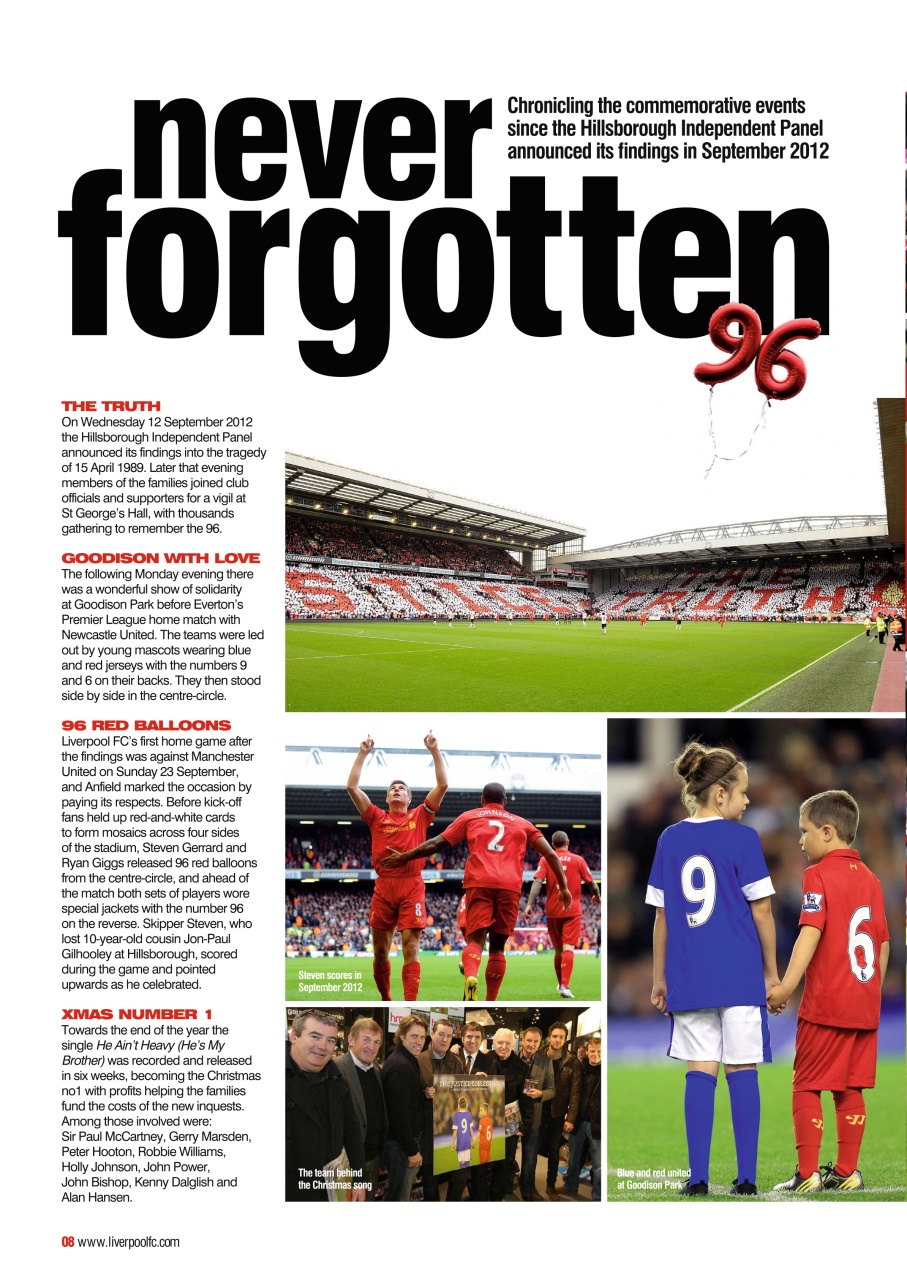 Liverpool FC Magazine - Jun-16 Back Issue