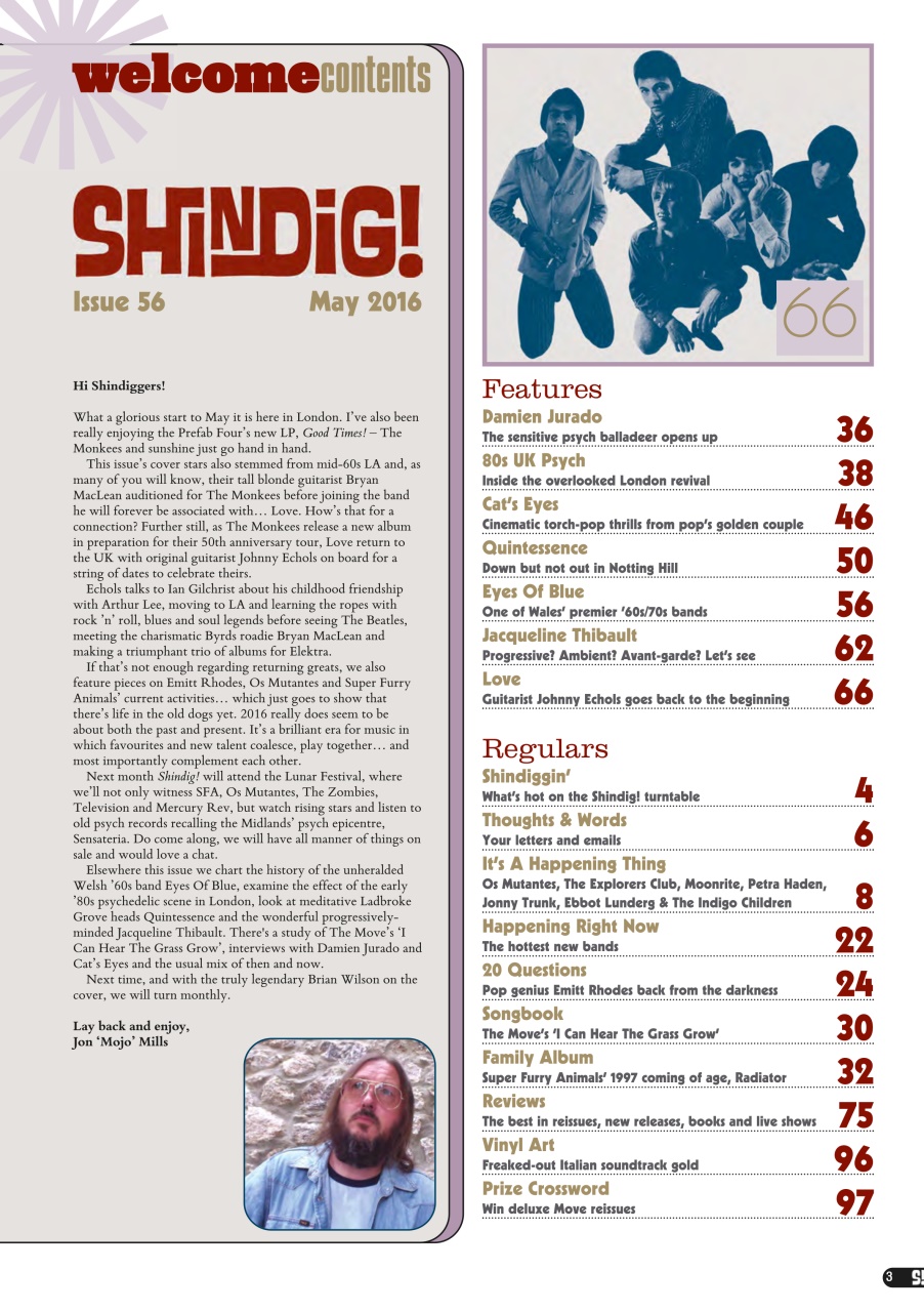 Shindig! Magazine - Issue 56 Back Issue