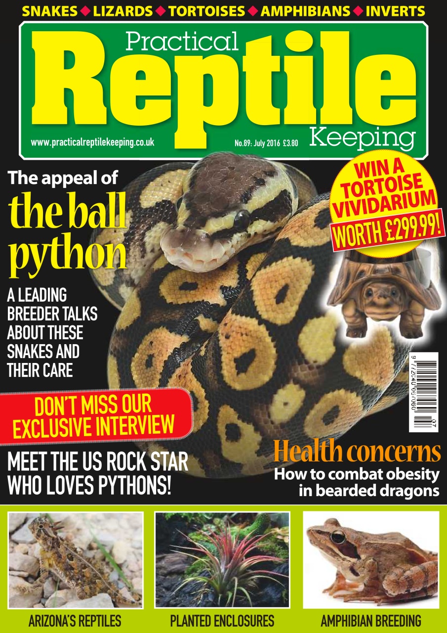 Practical Reptile Keeping Magazine - No 89- The Appeal Of The Ball ...