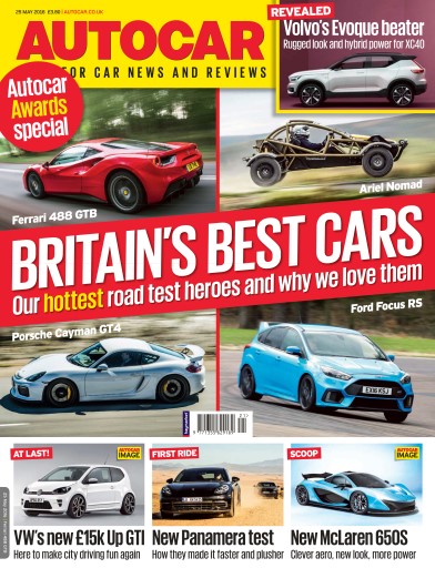 Autocar Magazine - 25th May 2016 Back Issue