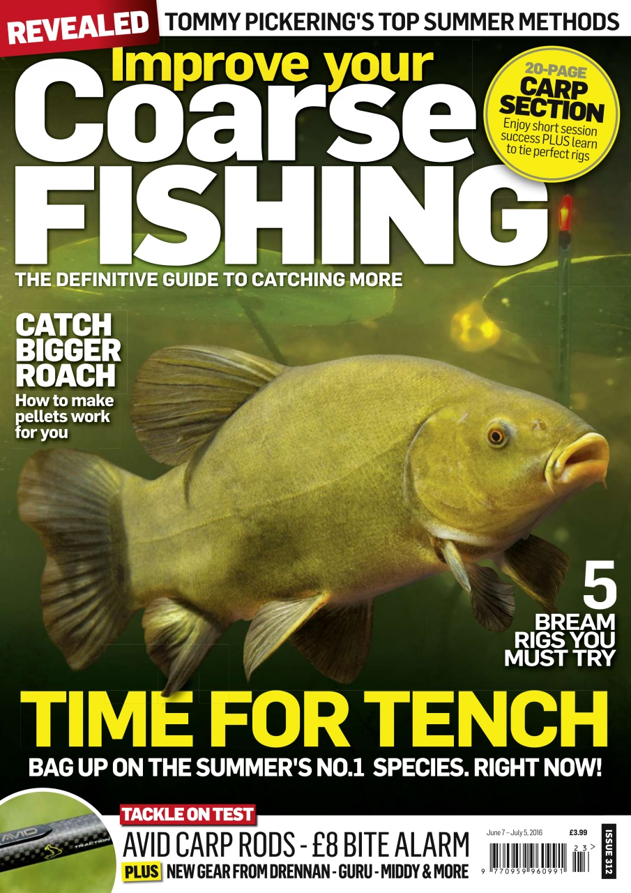 Improve Your Coarse Fishing Magazine - Issue 312 Back Issue