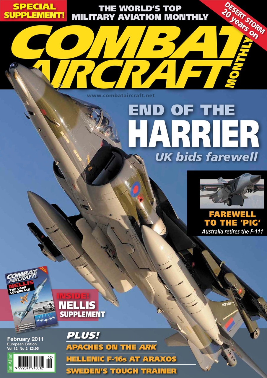 Combat Aircraft Journal Magazine - European Edition - Vol 12 No 2 Back ...