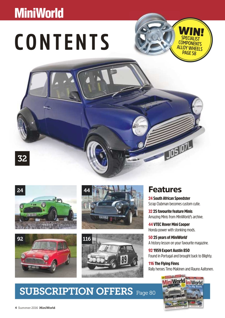 Mini World Magazine - No.292 - 25th Anniversary Back Issue
