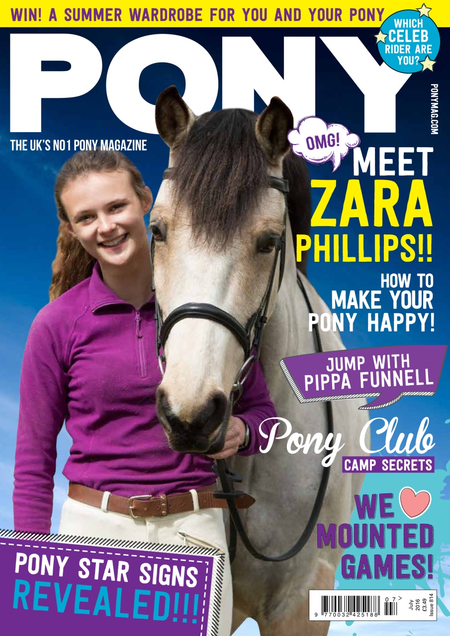 Pony Magazine - PONY magazine – July 2016 Back Issue
