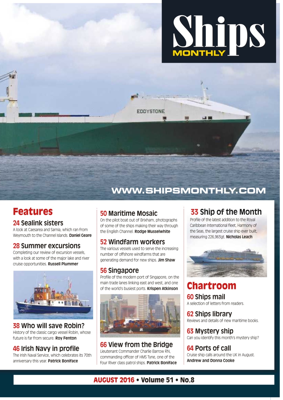 Ships Monthly Magazine - No 620 - The Worlds Biggest Cruise Ships ...