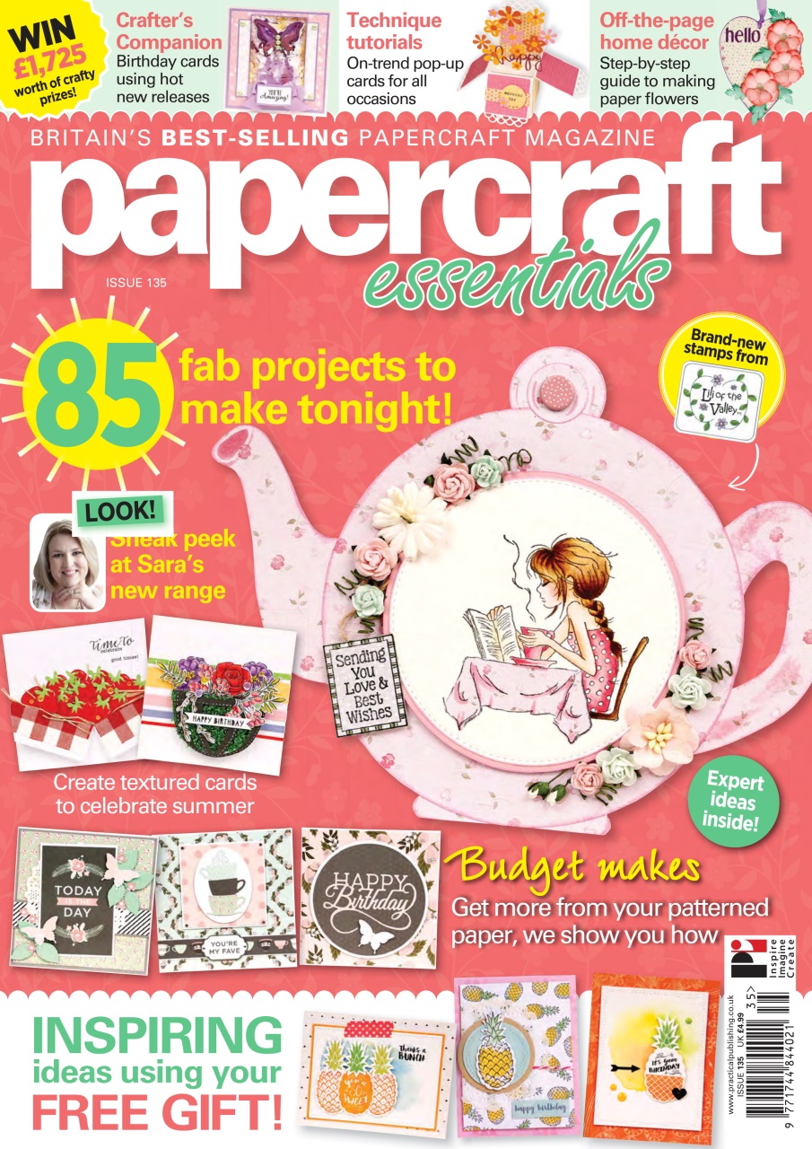 Papercraft Essentials Magazine - 135 Back Issue