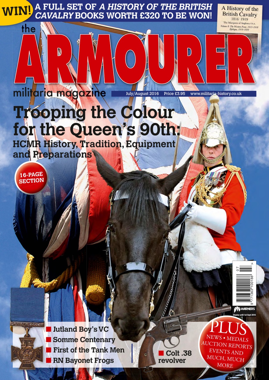 The Armourer Magazine - July/Aug 2016 Back Issue