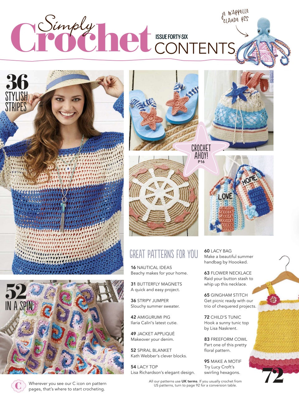Simply Crochet Magazine - Issue 046 Back Issue