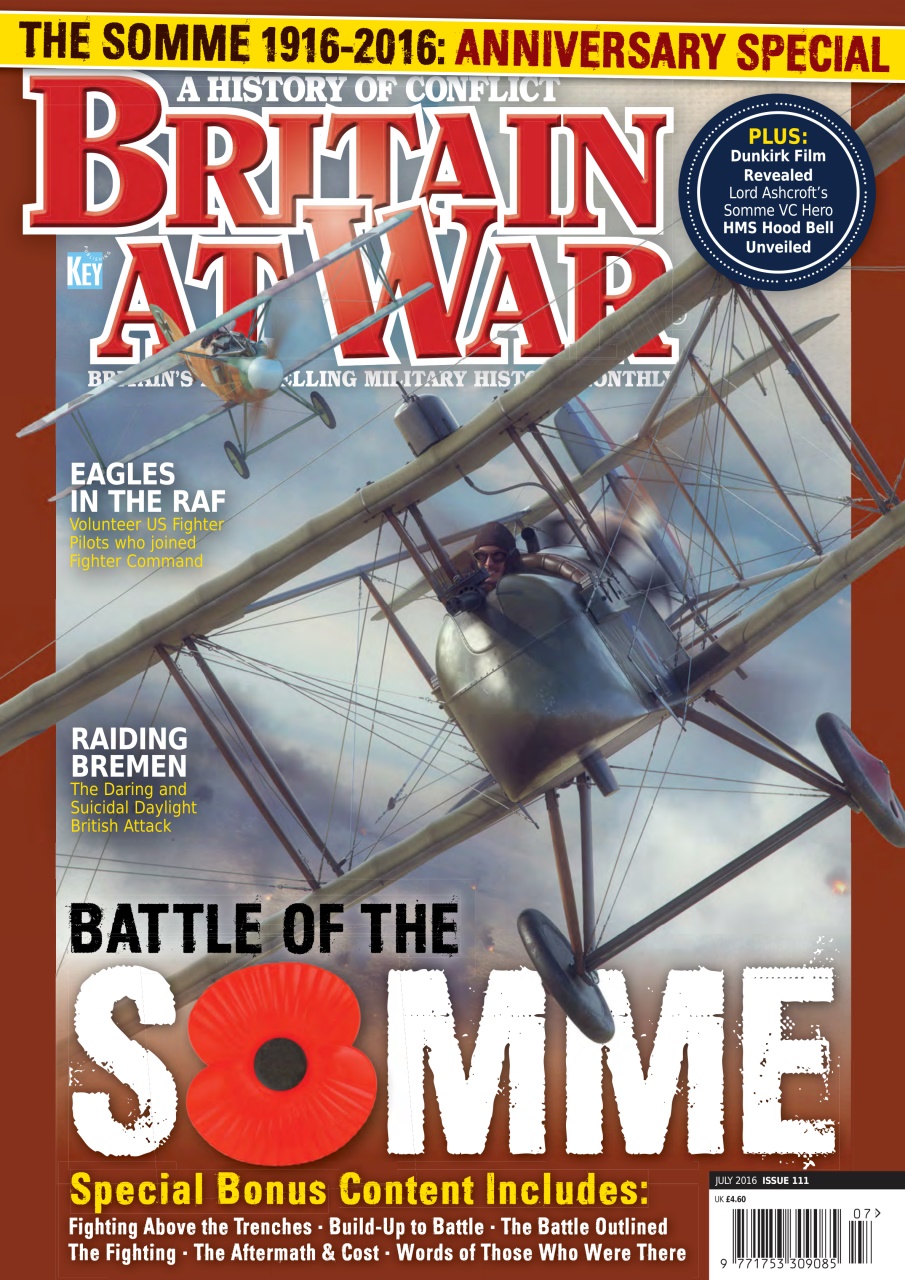 Britain at War Magazine - July 2016 Back Issue
