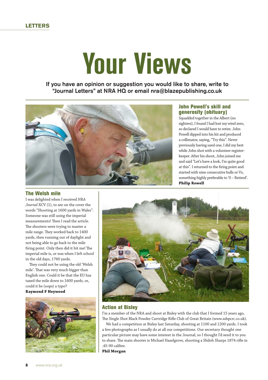 National Rifle Association Journal Magazine Subscriptions and NRA ...