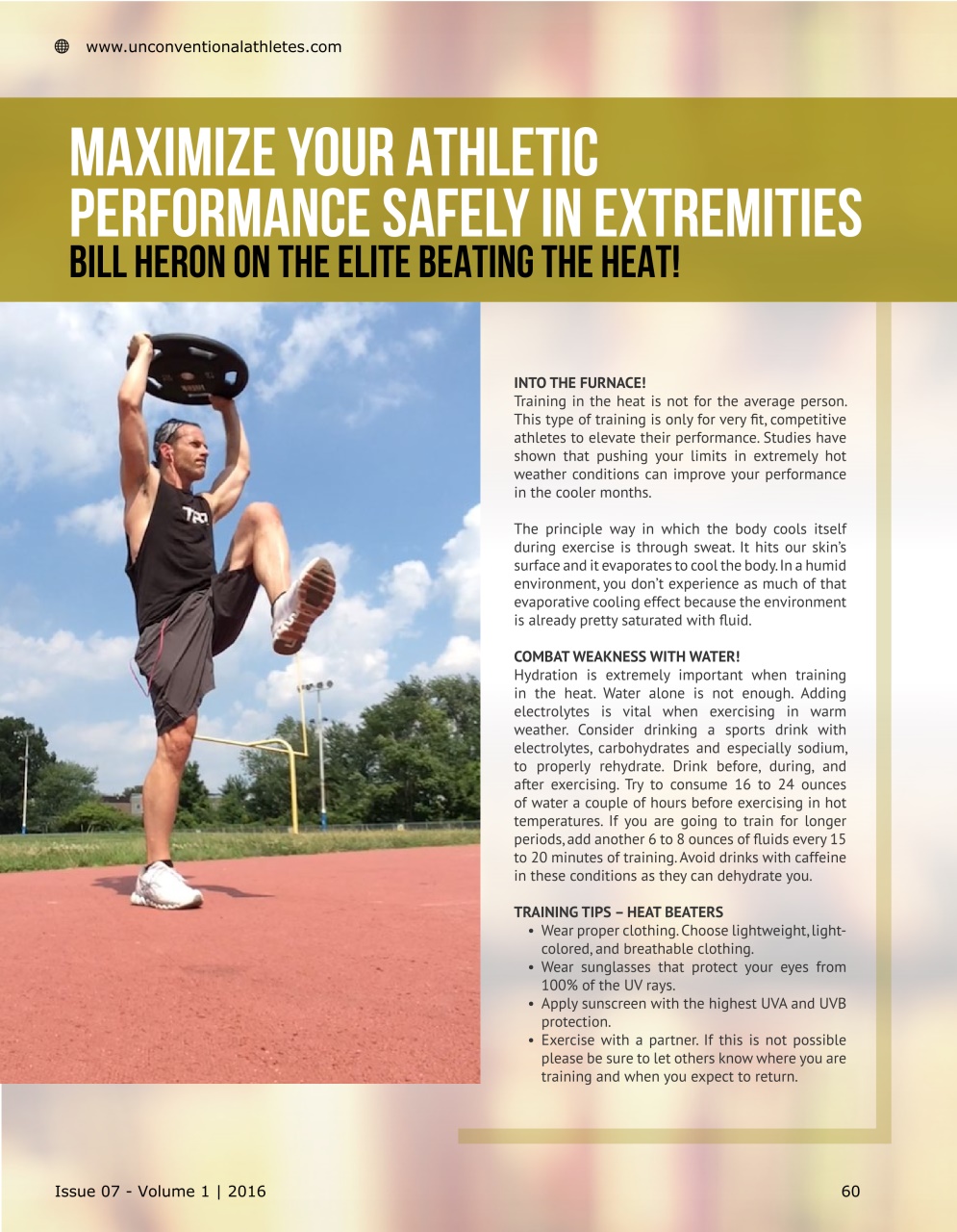 Unconventional Athletes Magazine - 7 Volume 1 UnconventionalAthletes ...