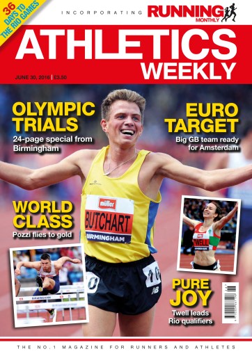 AW – Athletics Weekly Magazine - 30/06/2016 Back Issue
