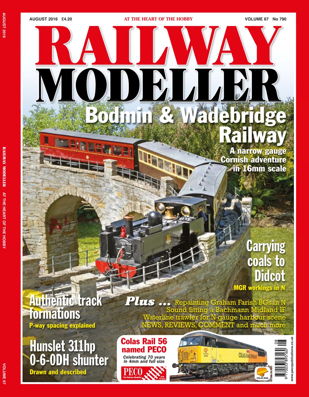 Railway Modeller Magazine - Railway Modeller August 2016 Back Issue