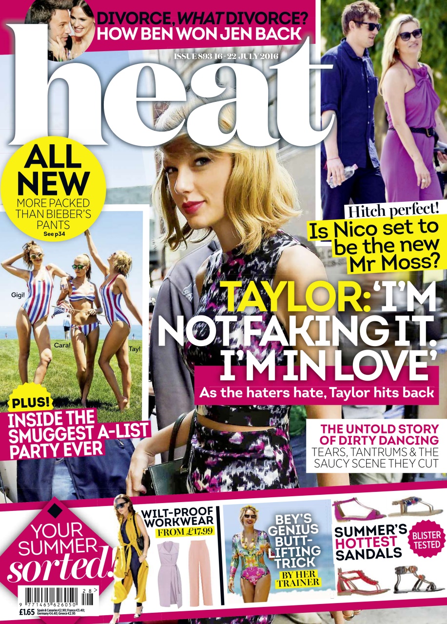 Heat Magazine - 16th July 2016 Back Issue