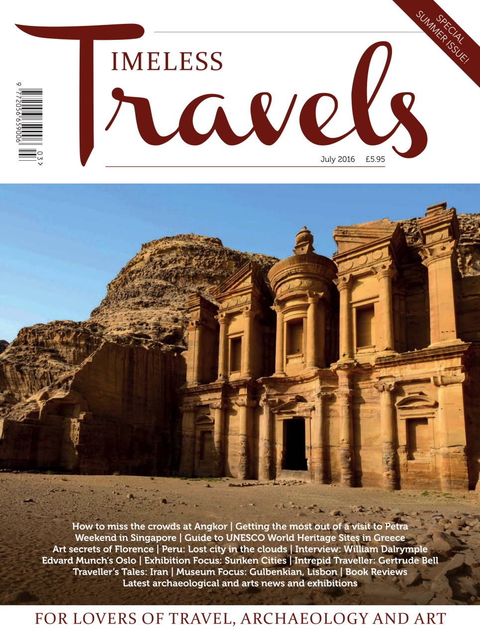 Timeless Travels Magazine - Summer Special Back Issue