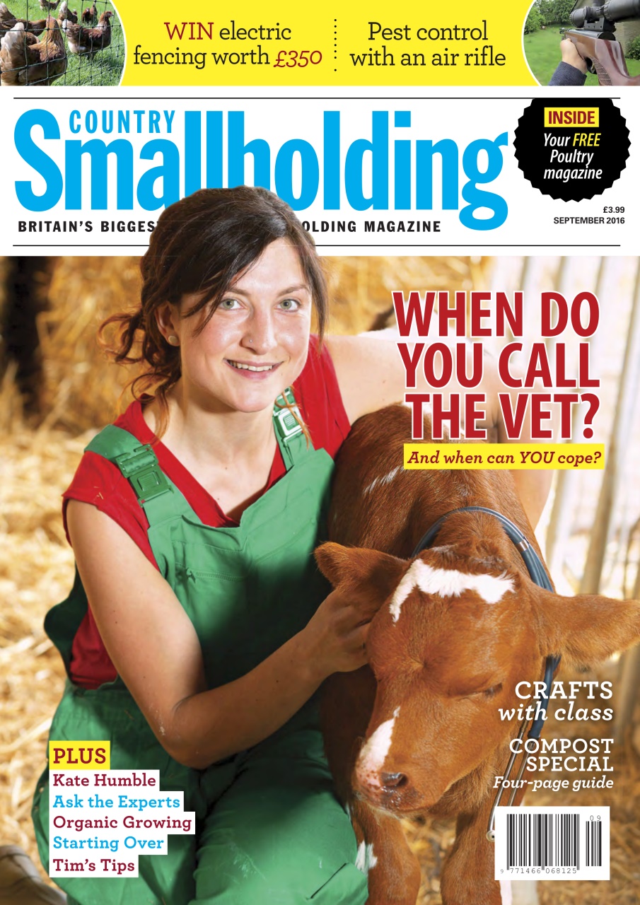 The Country Smallholder Magazine - Sep-16 Back Issue