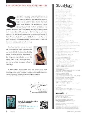 Global Health and Travel Magazine - 2016 Issue 3 Subscriptions | Pocketmags