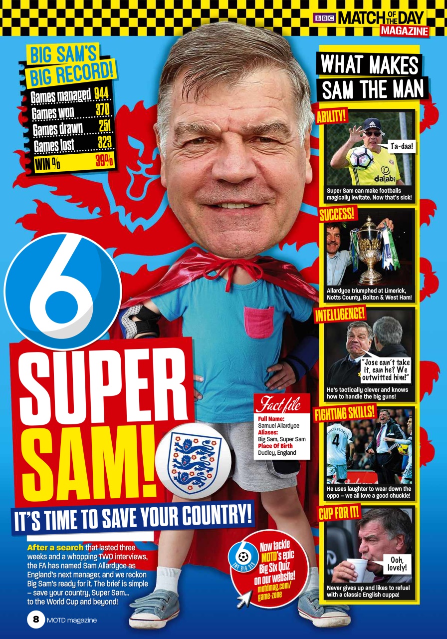 Match of the Day Magazine - Issue 417 Back Issue
