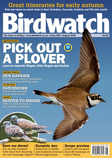 Birdwatch Magazine - August 2016 Back Issue
