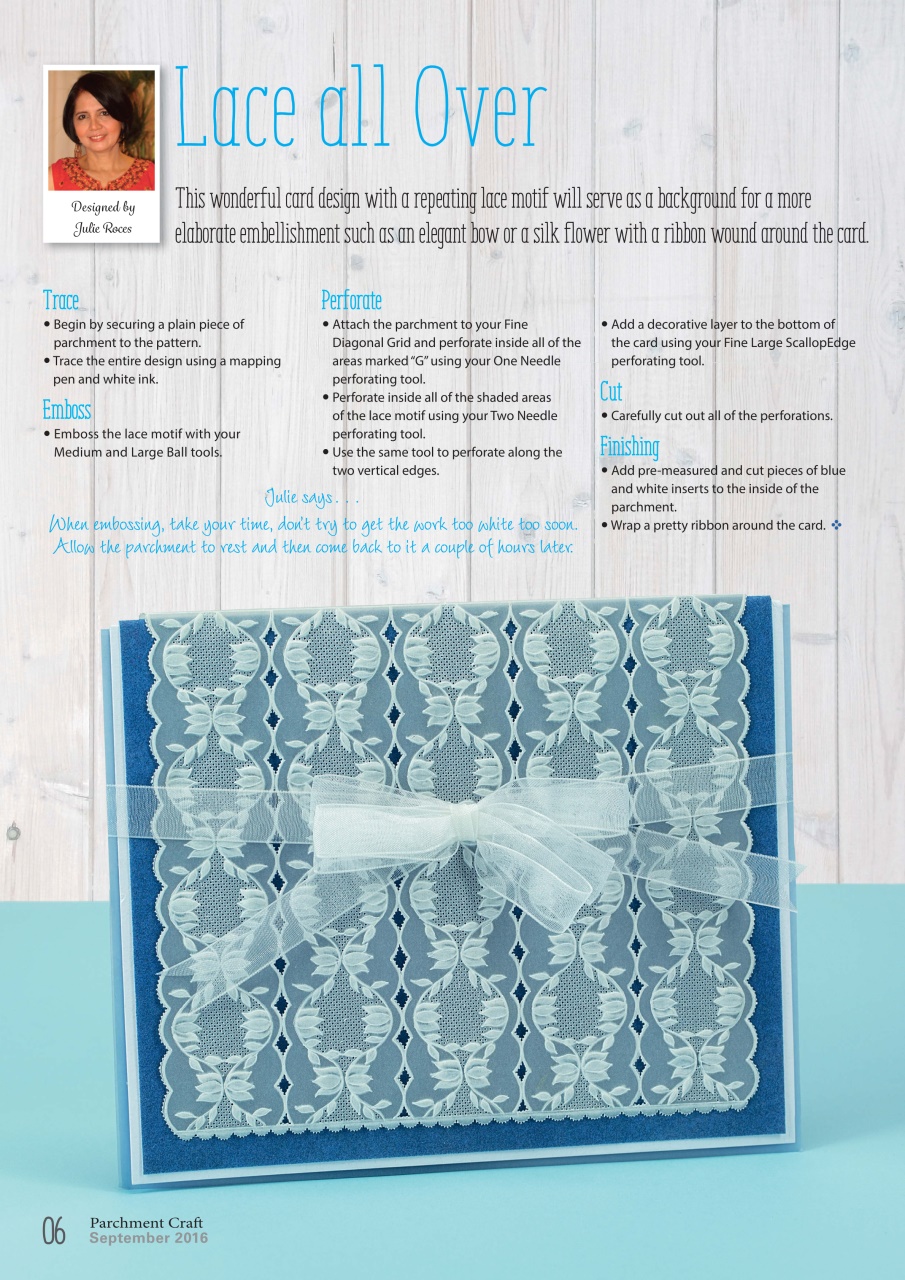 Parchment Craft Magazine - September 2016 Subscriptions | Pocketmags