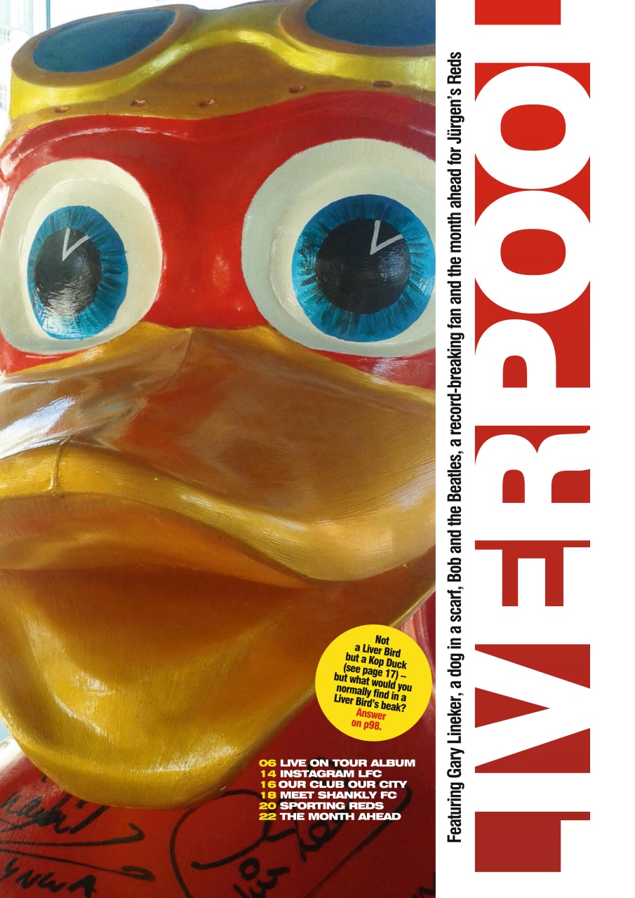 Liverpool FC Magazine - September 16 Back Issue
