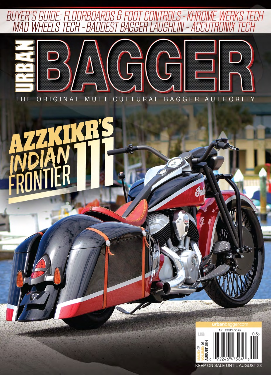 Urban Bagger Magazine - August 2016 Back Issue
