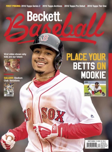 Beckett Baseball Magazine - September 2016 Back Issue