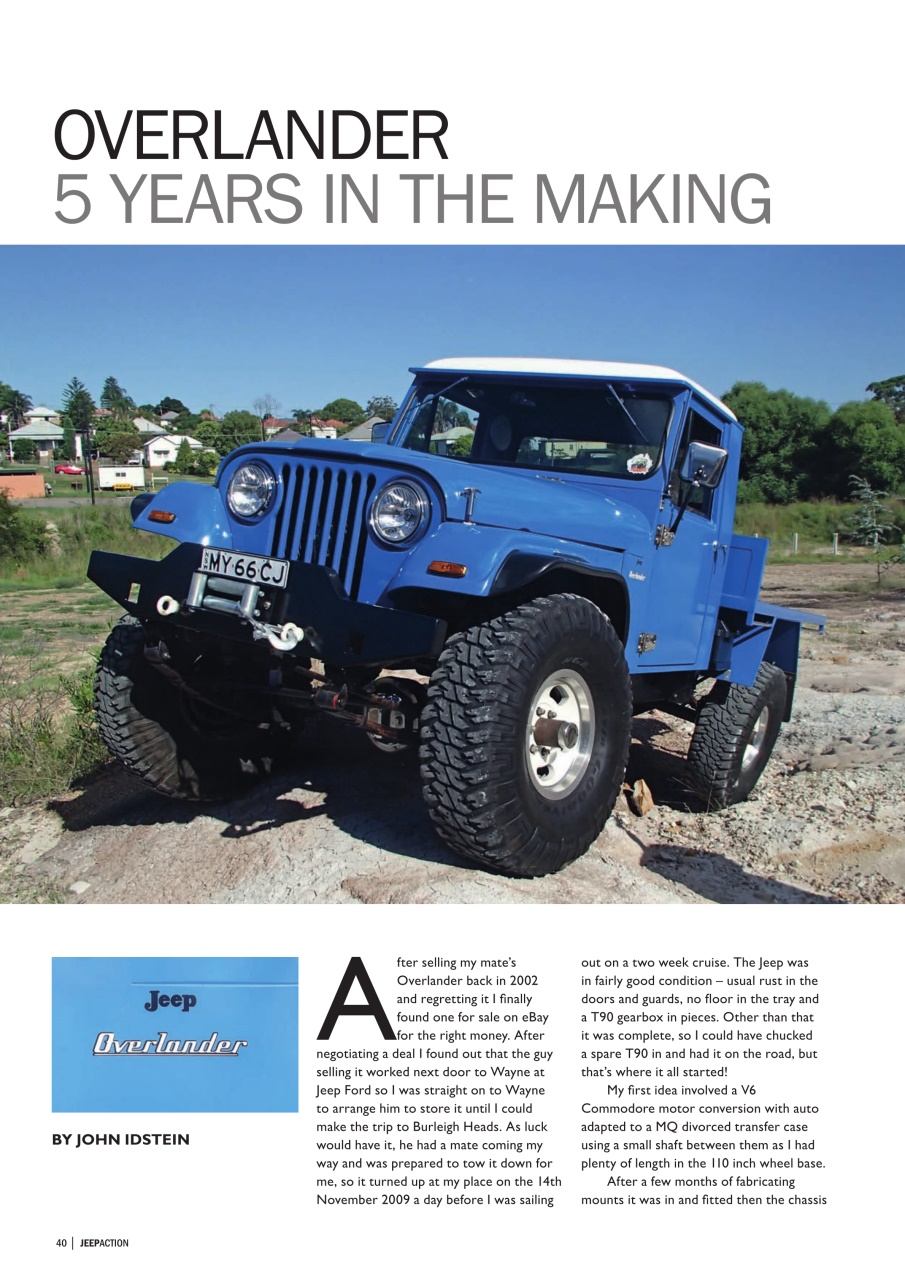Jeep Action Magazine - March April 2015 Back Issue