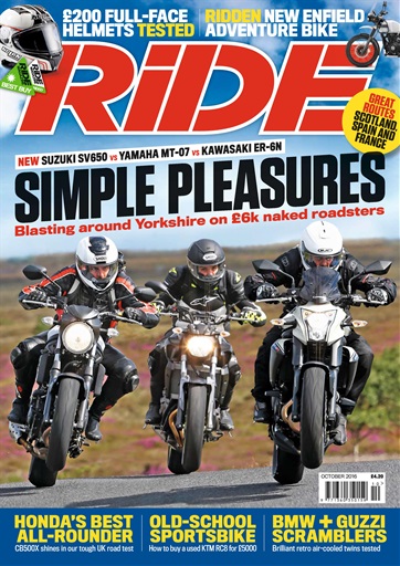 Ride Magazine - October 2016 Back Issue