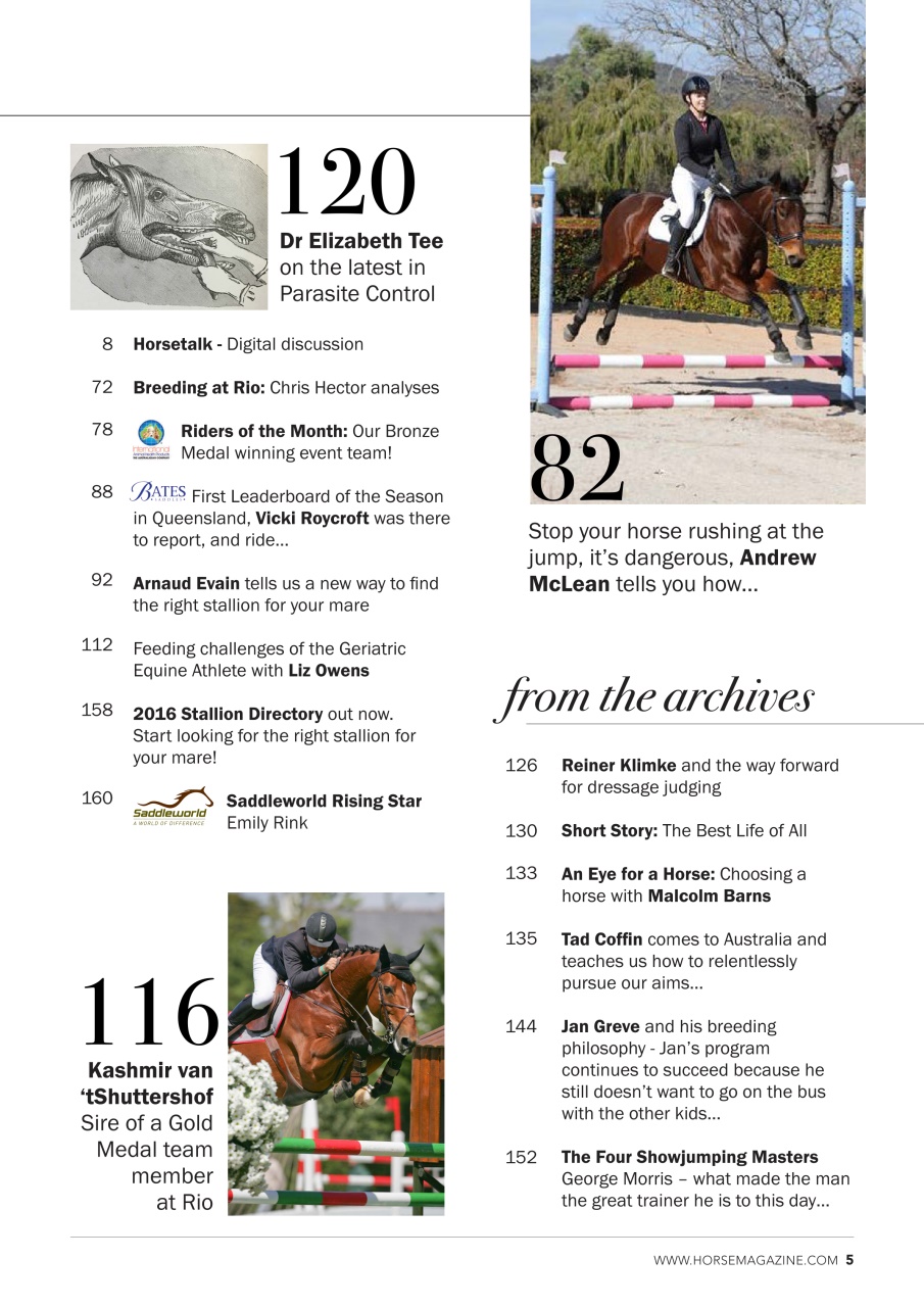 The Horse Magazine - September 2016 Back Issue