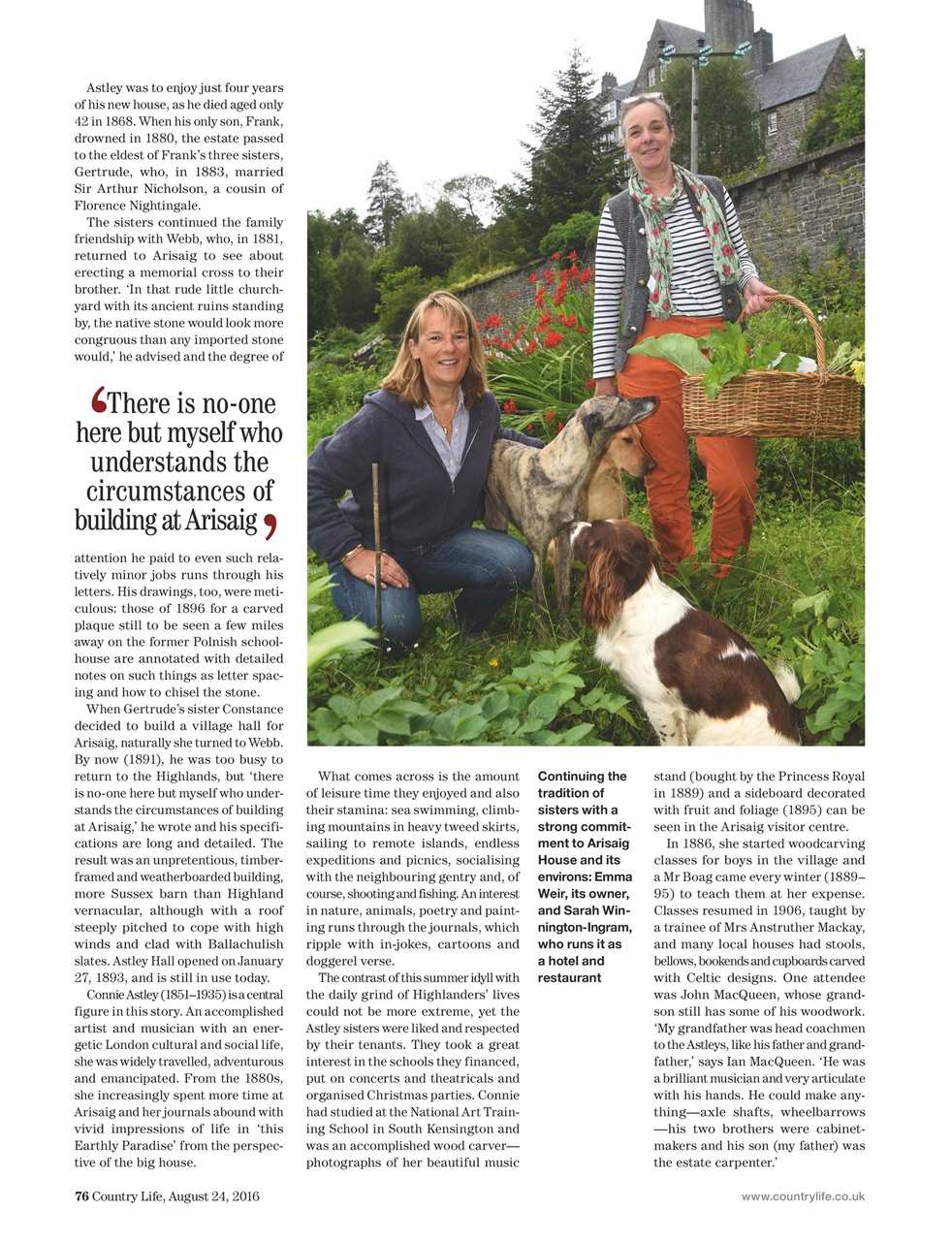 Country Life Magazine - 24th August 2016 Back Issue