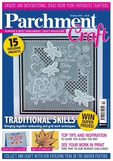 Parchment Craft Magazine - October 2016 Back Issue
