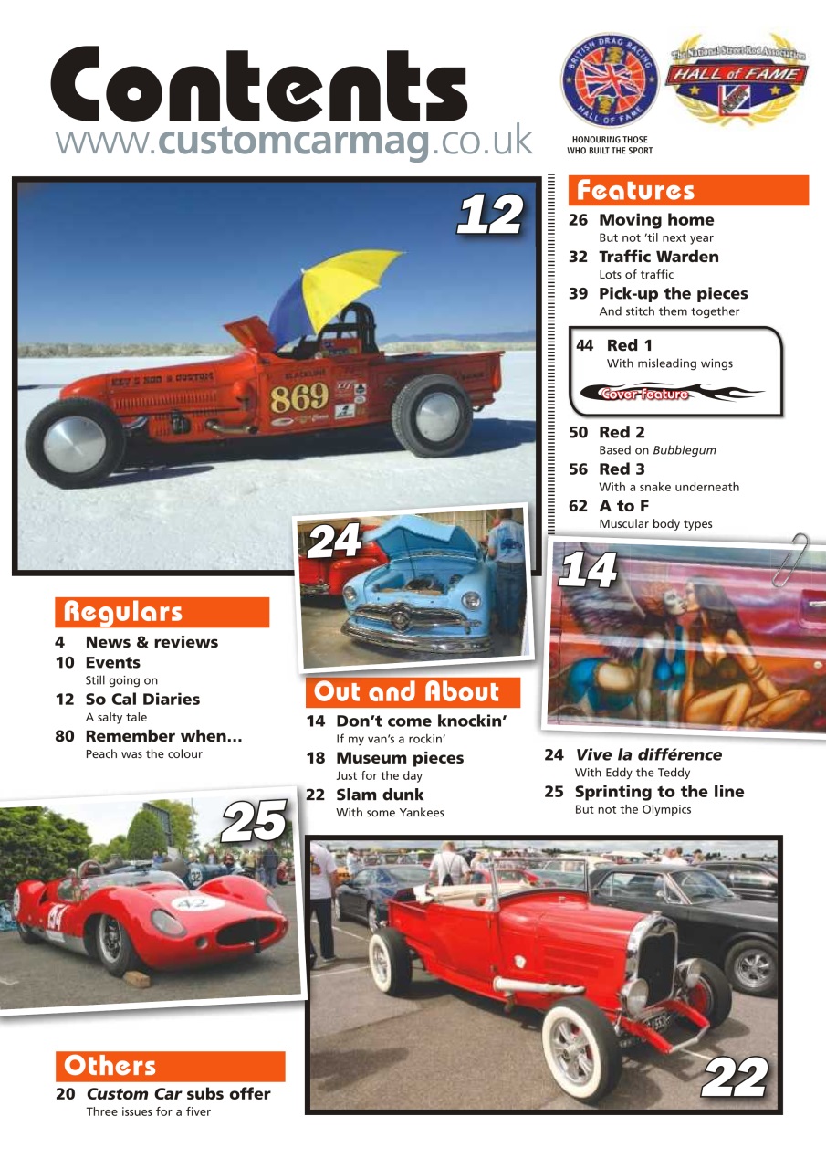 Custom Car Magazine - No. 562 Red Hot Hot Rods Back Issue