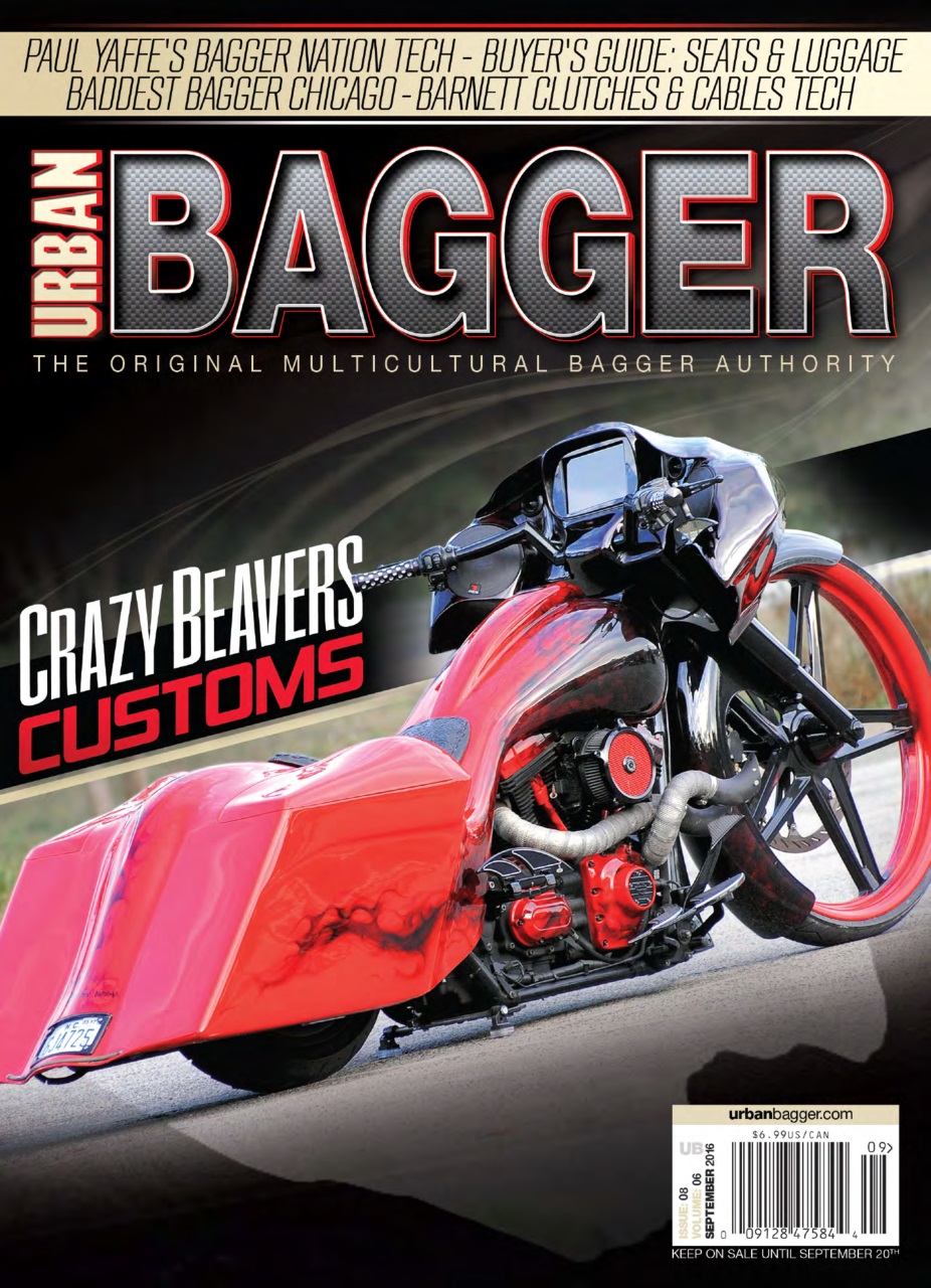 Urban Bagger Magazine - Sept 2016 Back Issue