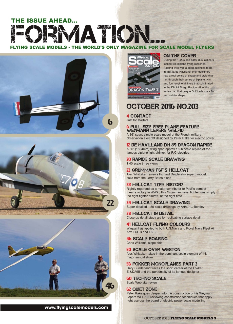 Radio Control Model Flyer Magazine - Oct 2016 Back Issue