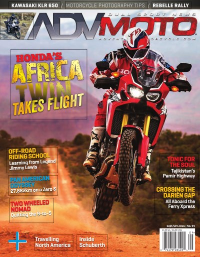Adventure Motorcycle Magazine - ADVMoto Sep/Oct 2016 Back Issue