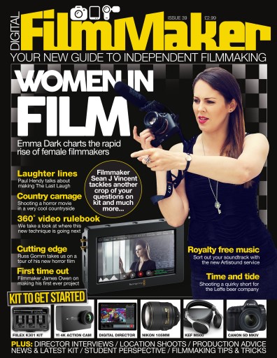 Digital FilmMaker Magazine - dfm issue 39 Back Issue