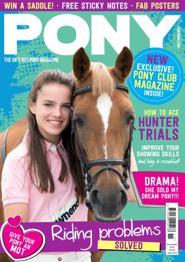 Pony Magazine - PONY magazine – November 2016 Back Issue
