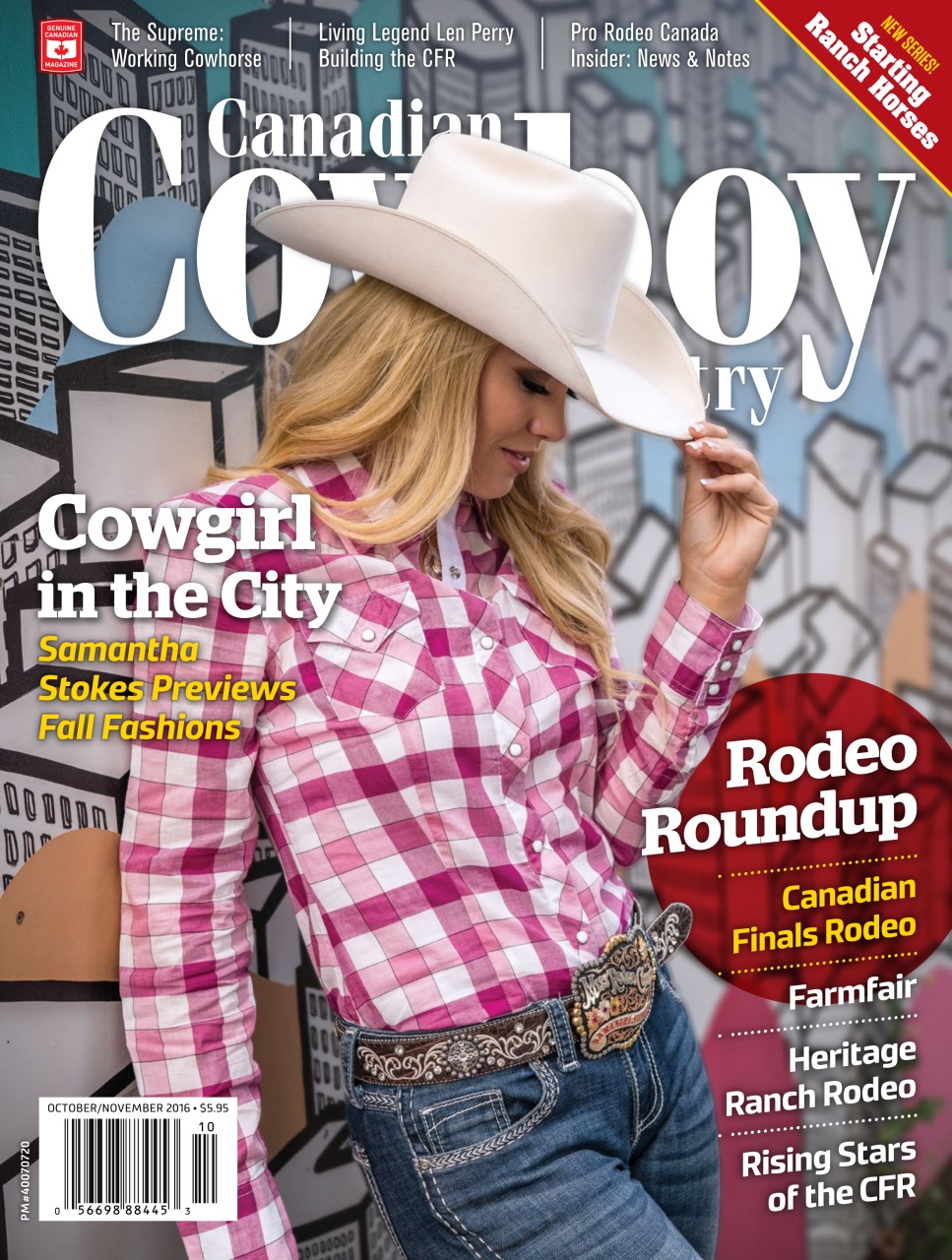 Canadian Cowboy Country Magazine - Oct/Nov 2016 Back Issue