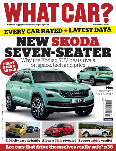 What Car? Magazine - November 2016 Back Issue