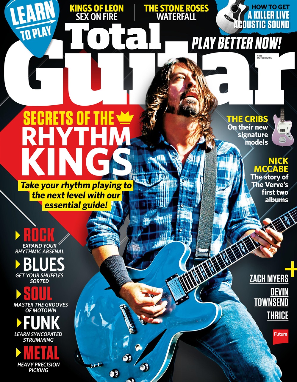 Total Guitar Magazine - October 2016 Back Issue