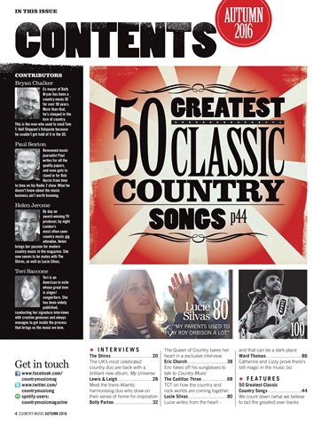 Country Music Magazine - Autumn 2016 Back Issue