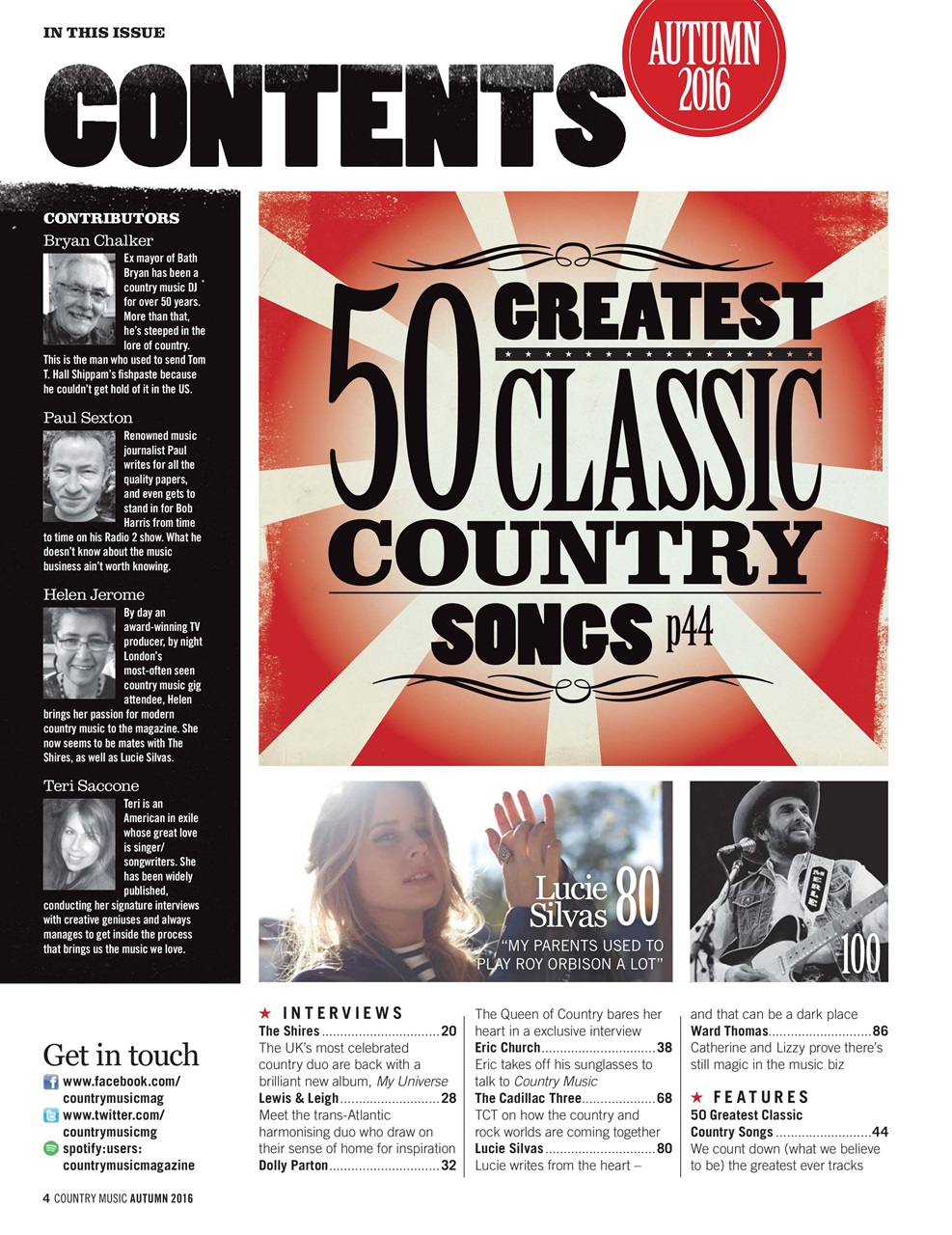 Country Music Magazine - Autumn 2016 Back Issue