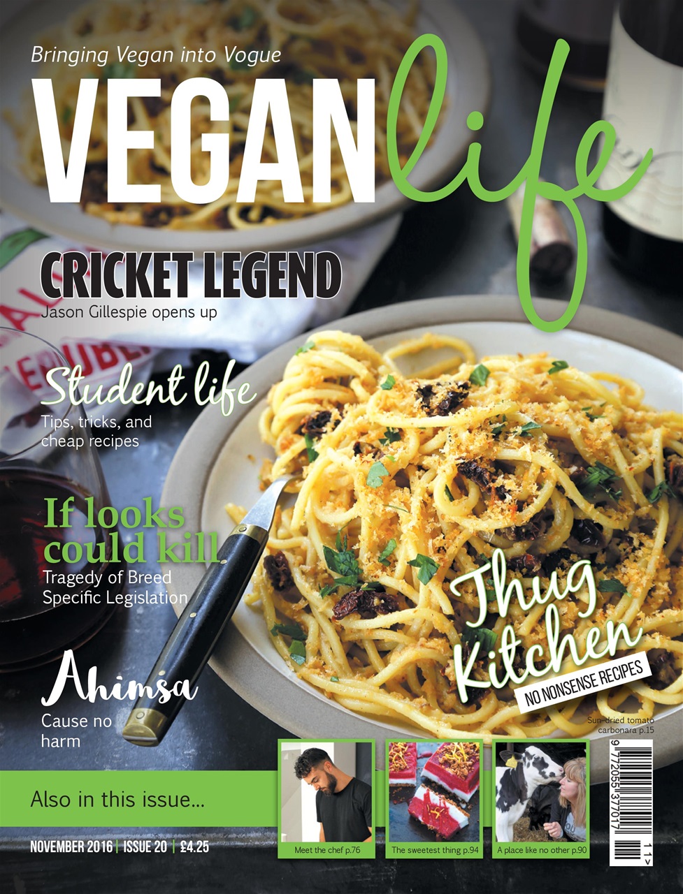 Vegan Life Magazine - November 16 Back Issue