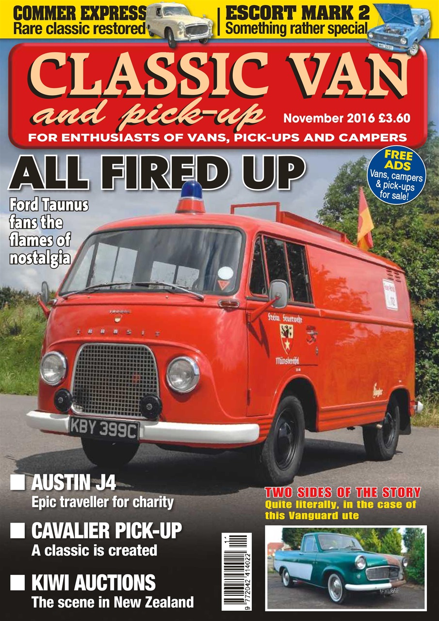 Classic Van & Pick-up Magazine - Vol. 17 No. 1 All Fired Up Back Issue
