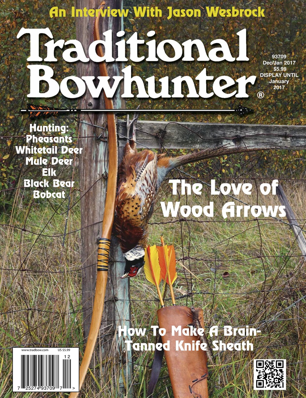 Traditional Bowhunter Magazine - Dec/Jan 2017 Back Issue