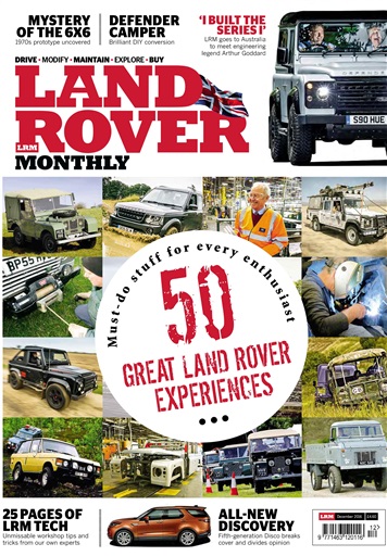 Land Rover Monthly Magazine - December 2016 Back Issue
